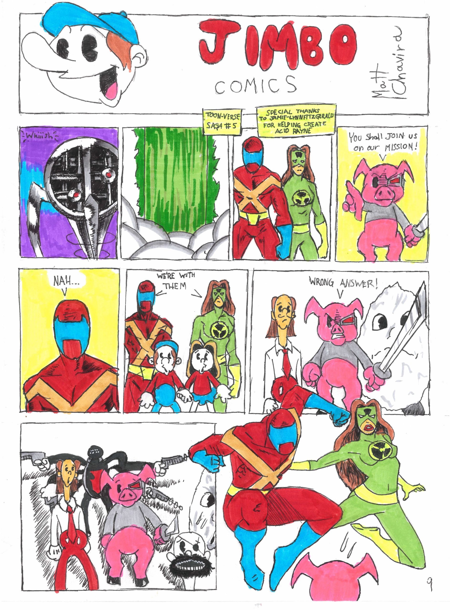 Jimbo Special Edition: The Toon-Verse Saga #4 and #5 – THE ECHO